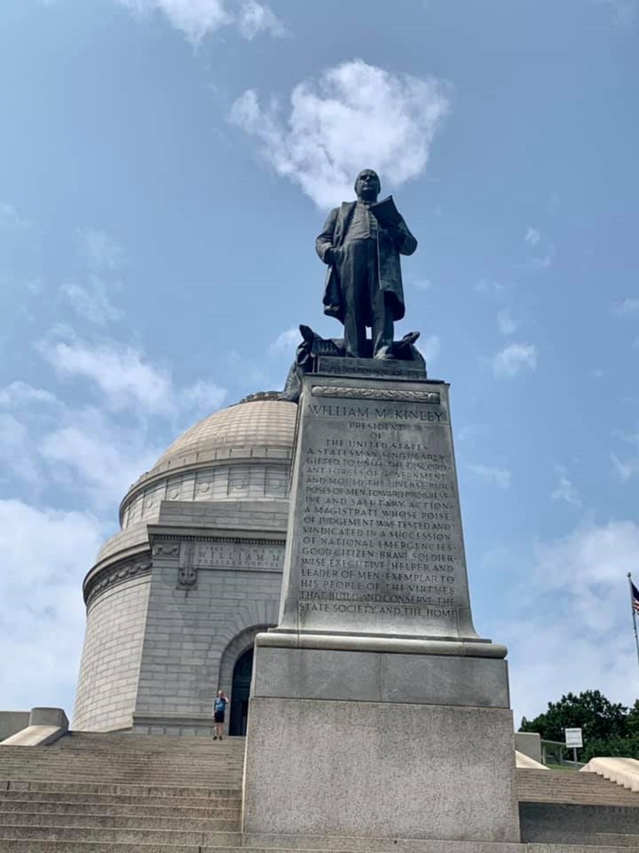 Majestic McKinley Monument Honors 25th President | Gypsy Road Trip
